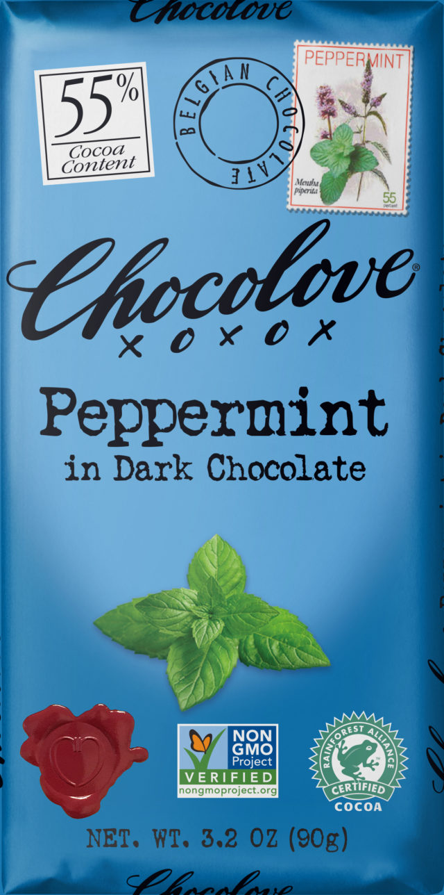 Peppermint in Dark Chocolate - Chocolove - Premium Chocolate
