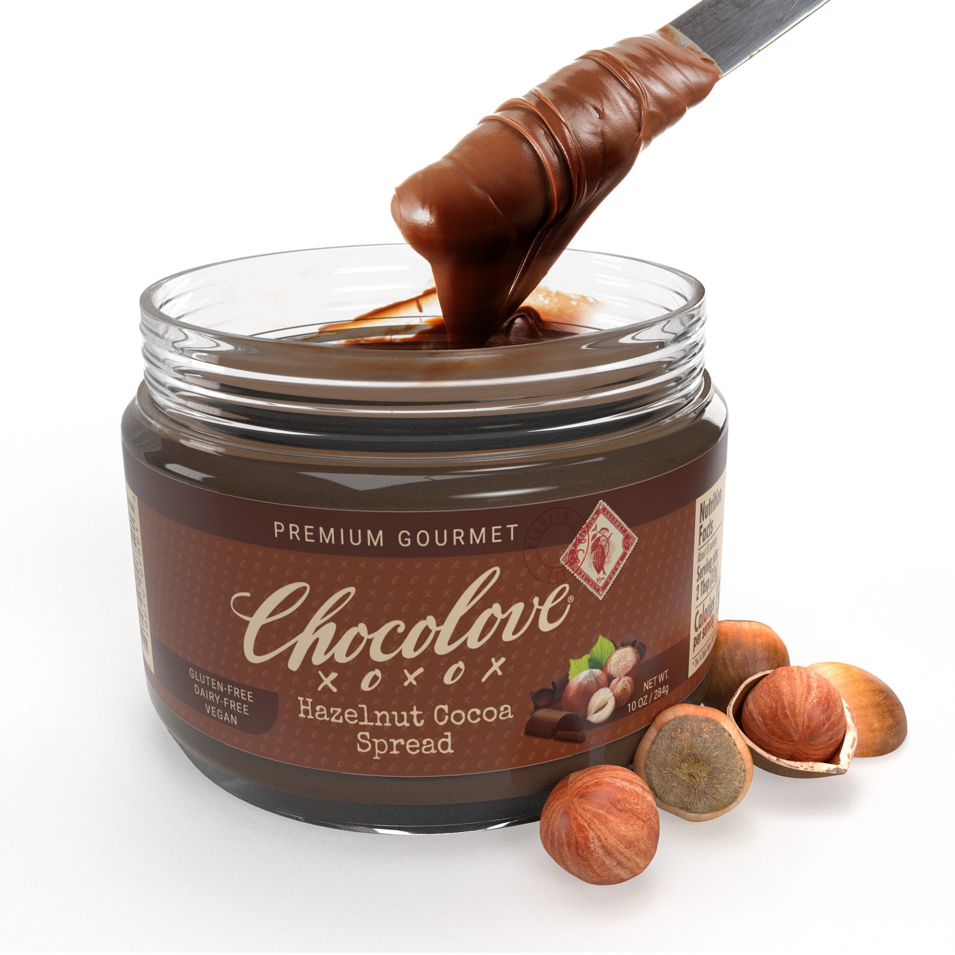 Hazelnut Cocoa Spread - Chocolove - Premium Chocolate