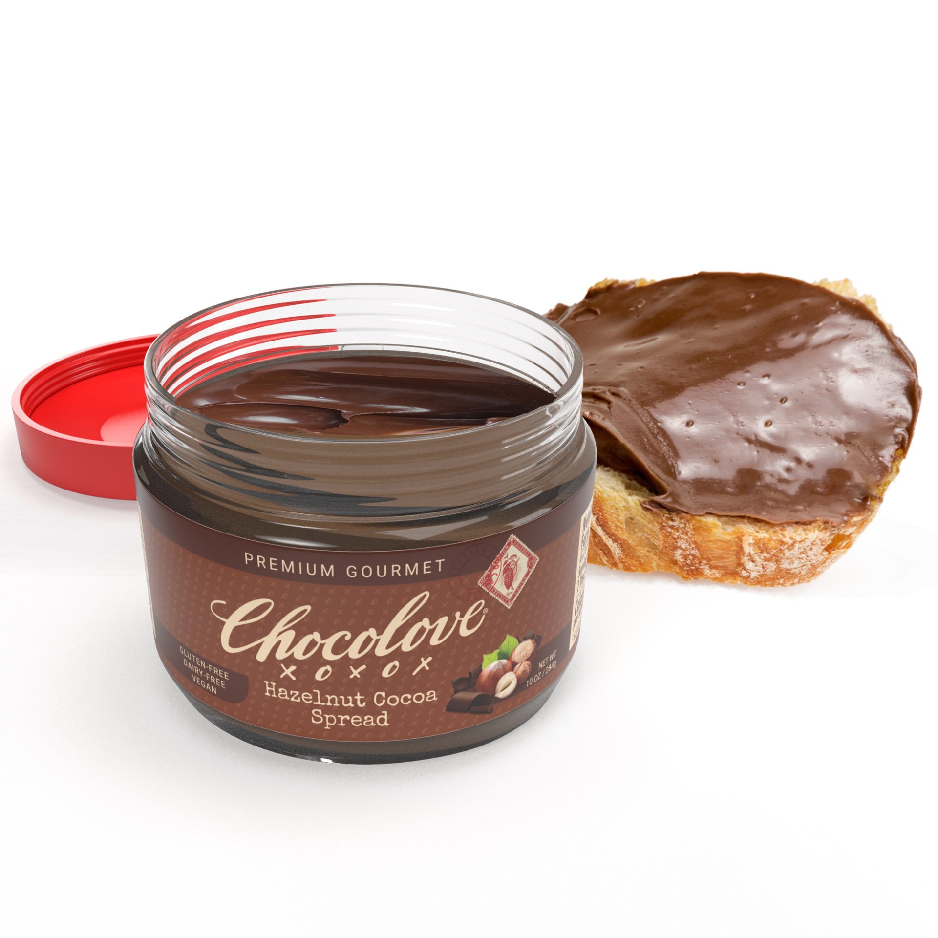 Hazelnut Cocoa Spread - Chocolove - Premium Chocolate