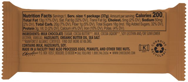 Mini Hazelnuts in Milk Chocolate - Chocolove - Premium Chocolate