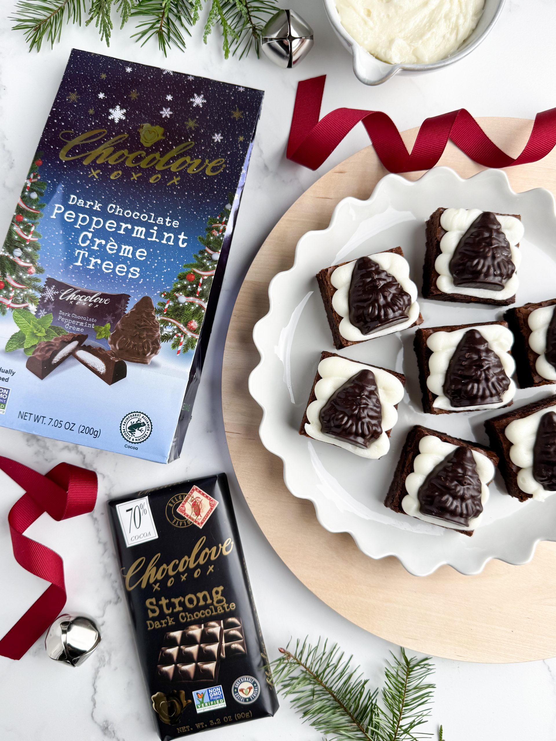 Dark Chocolate Peppermint Bars - Chocolove - Premium Chocolate