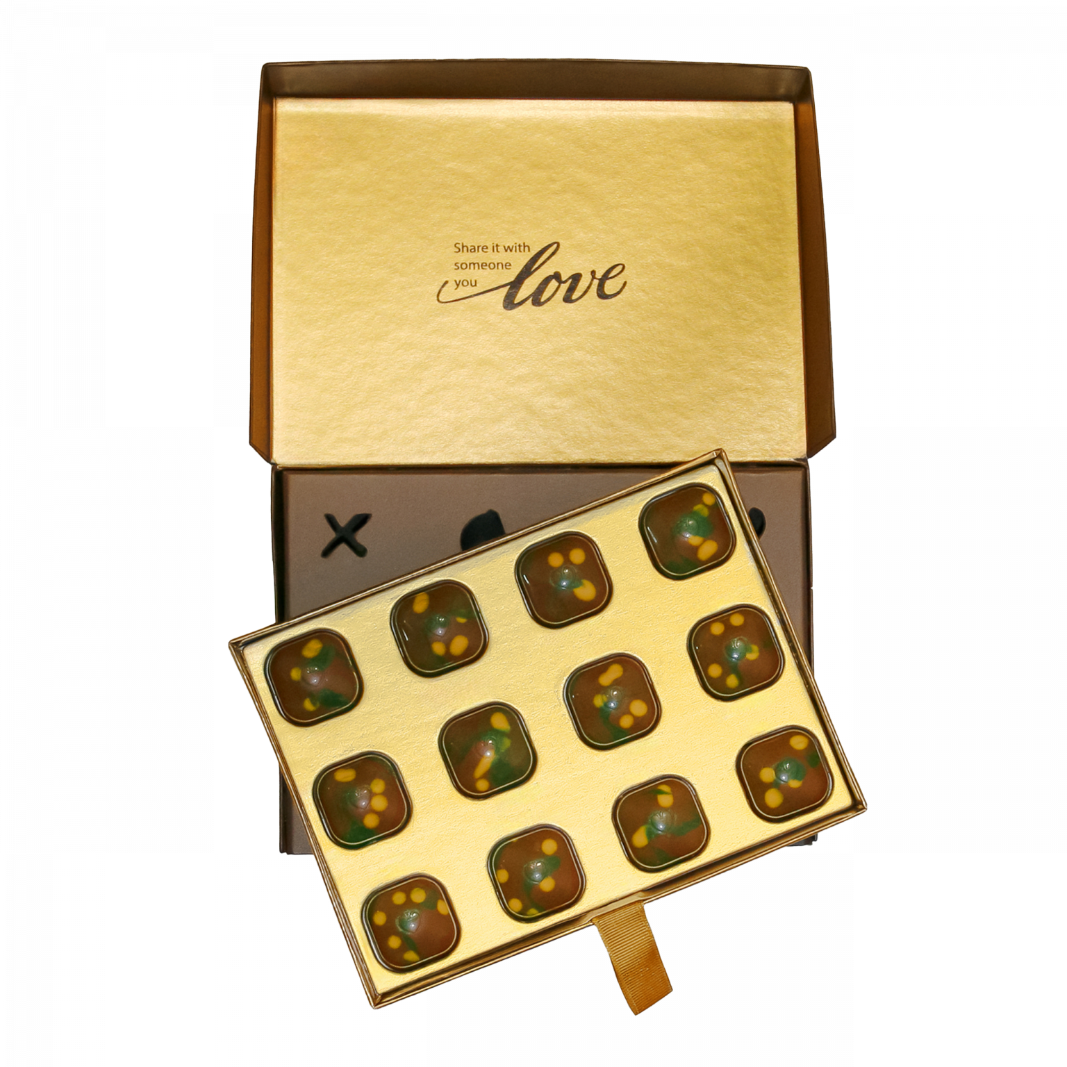 Dubai Style Milk Chocolate Pistachio & Kadayif Gift Box - Chocolove ...